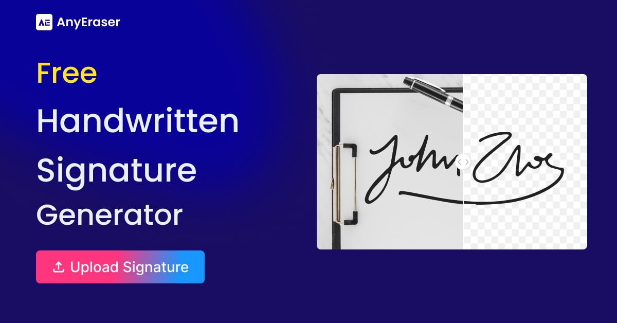Free Online Handwritten Signature Generator: Fast & Easy